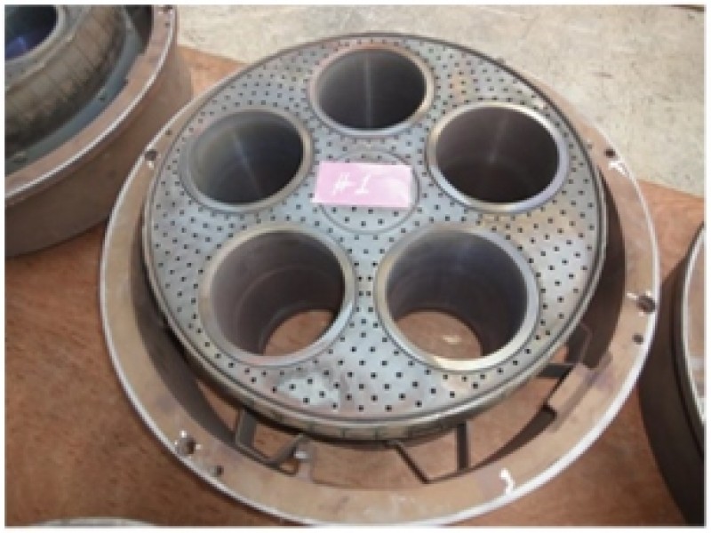 FR6B MS6001B Gas Turbine Combustion Liners 117E8214G001-4